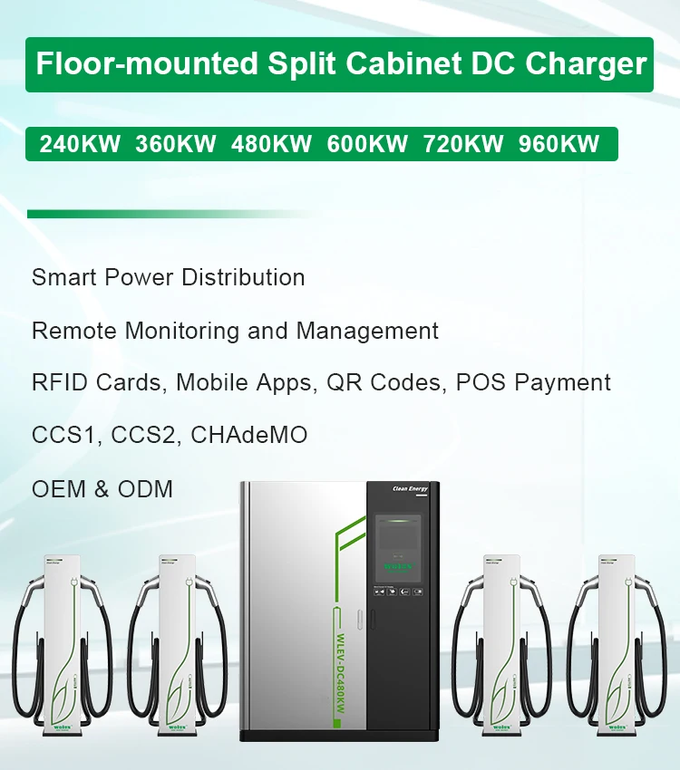 Wolun Split DC Charging Systems - Efficient EV Solutions