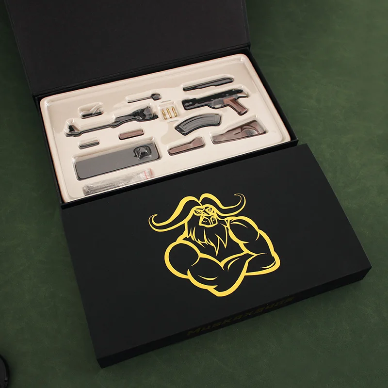 Factory Wholesale Metal 28cm Ak47 Miniature Model Customization Toy ...