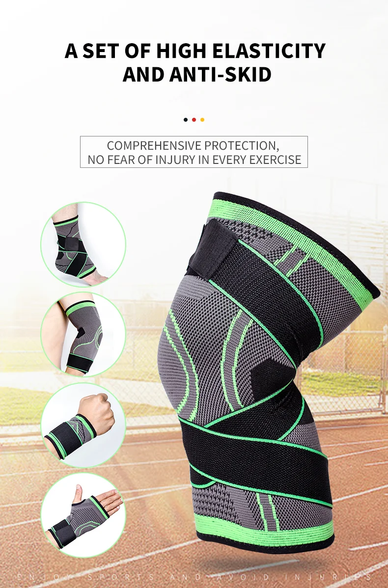 Arthritis Sports Joint Pain Meniscus Tear Compression Knee Support ...