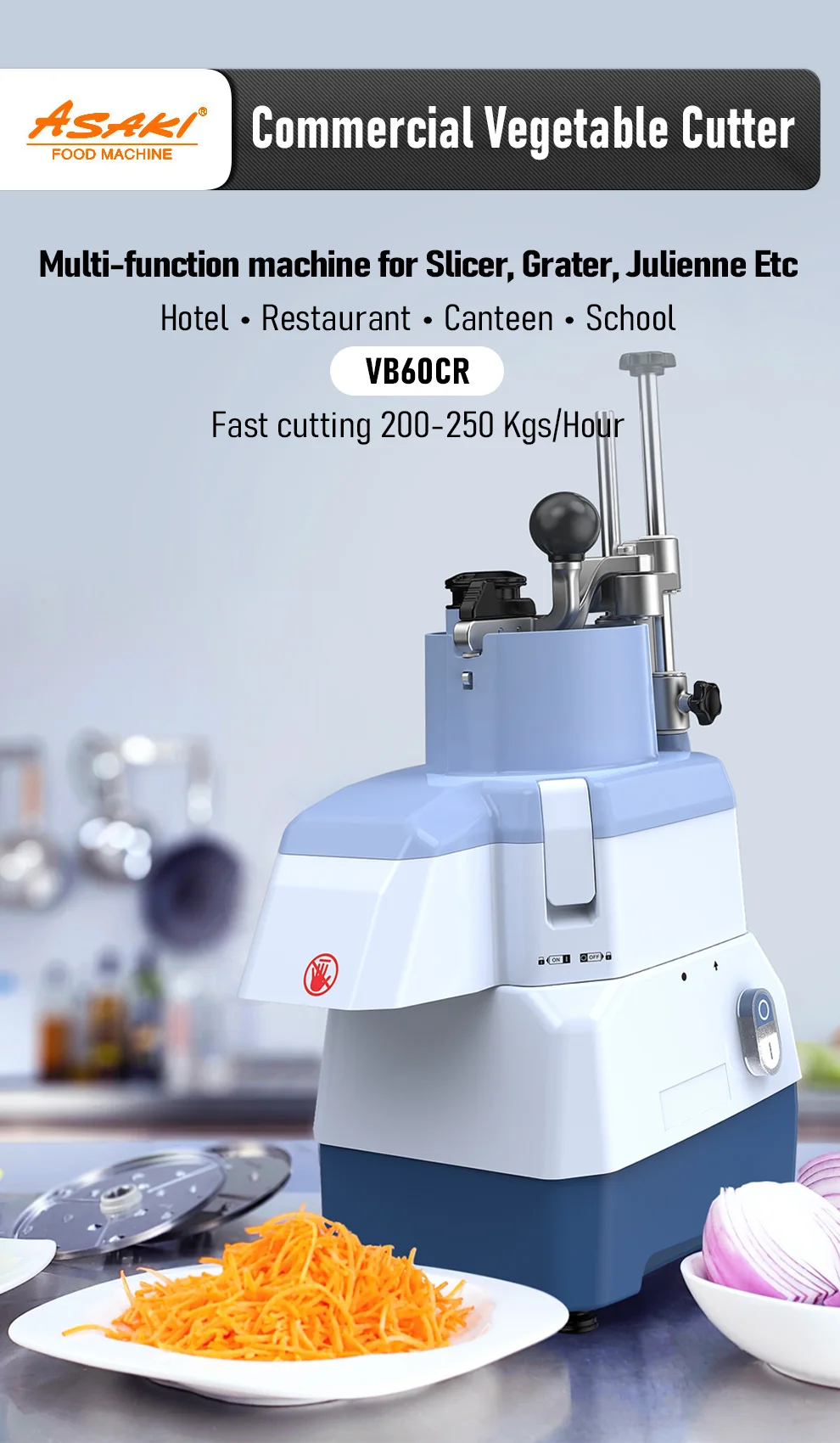 ASAKI Vegetable Slicer - Efficient and Reliable Solutions