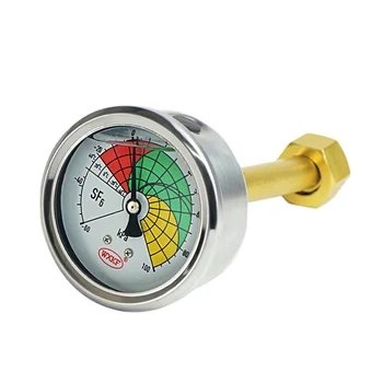 Sf6 Device Units Gas Meter Pressure Gauge For Switches - Buy Shockproof ...