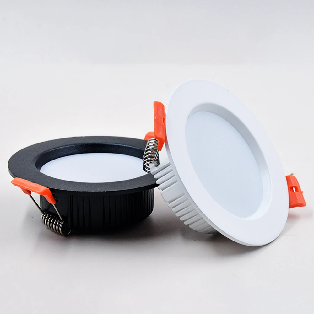 Round Spotlight Led Embedded Ceiling Light Downlights 3 Inch 3.5inch 7w ...