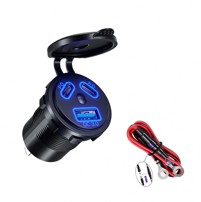 new facial expression bag double PD fast charge 45W fast charge car ...