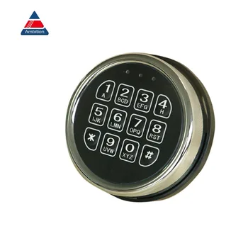 Small Metal Color Electronic Safe Lock Keypad Digital Combination Safe ...
