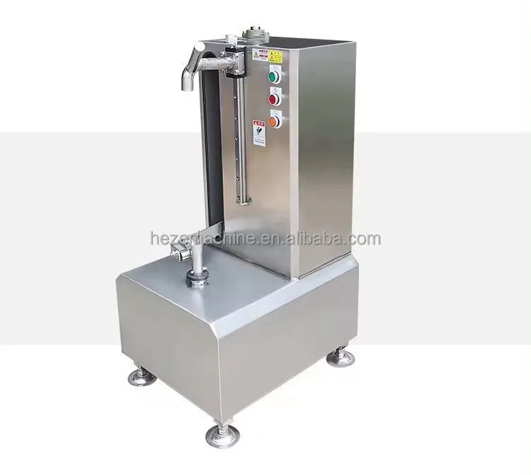Stainless Steel Chayote Peeler - High Efficiency Machine