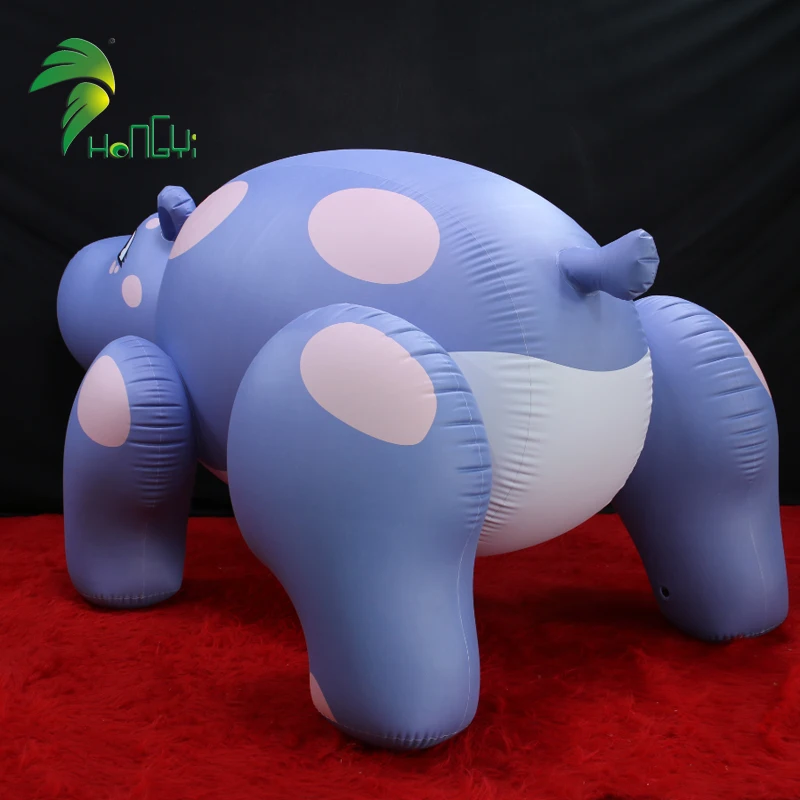 Lovely Hippo Inflatable Toy Animal Inflatable Toys Guangzhou Hongyi ...