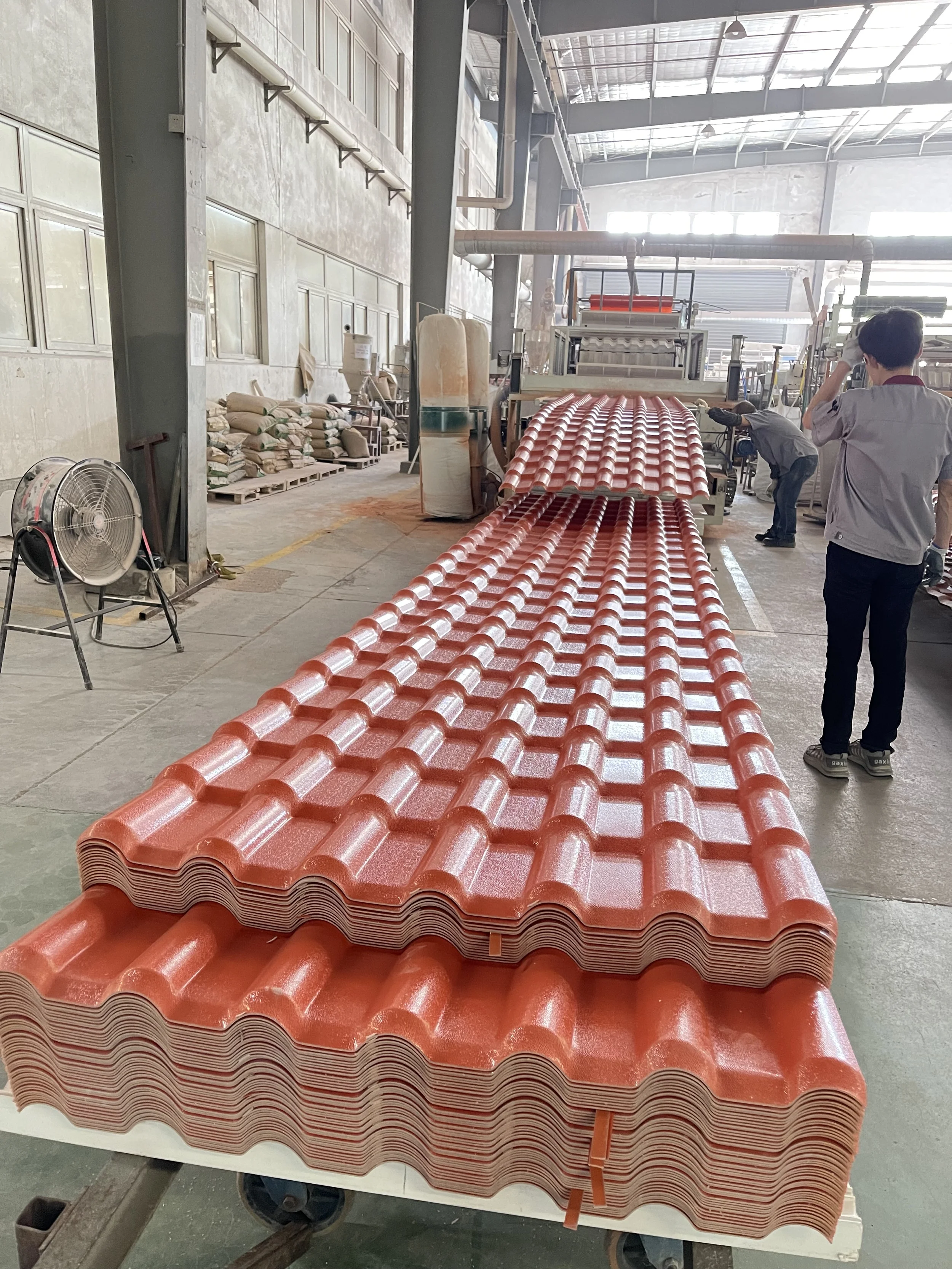 Durable and Colorful PVC Roofing Tiles - Huazhijie ASA UPVC