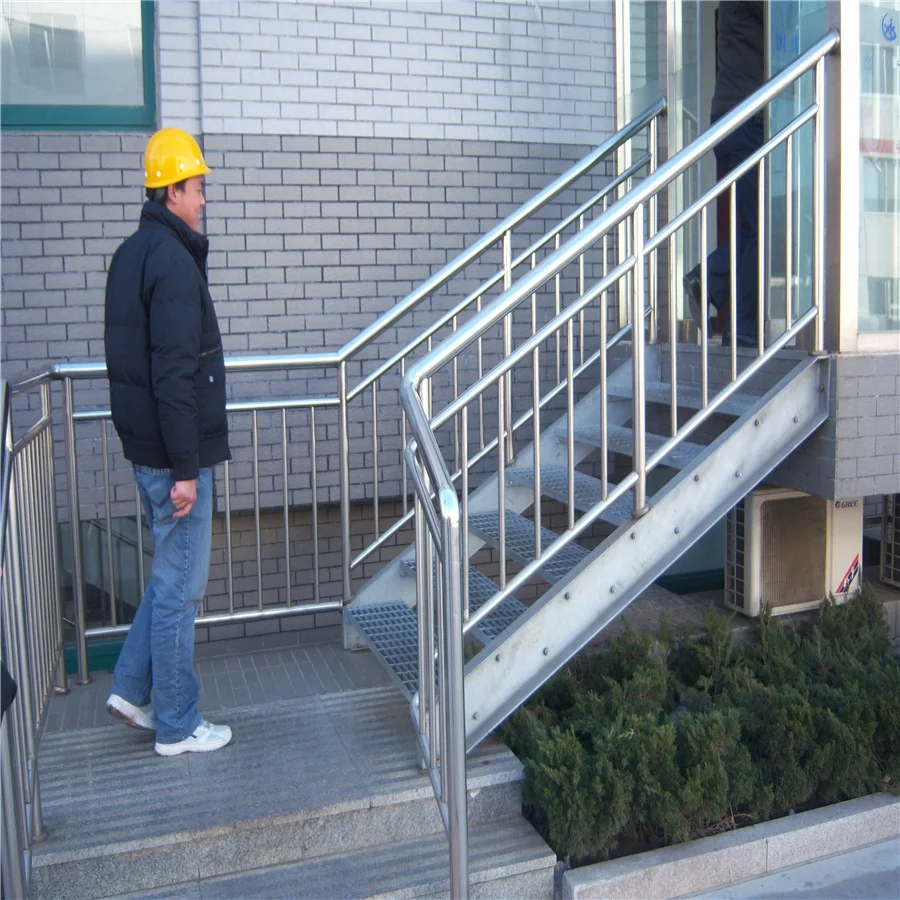 Metal Stair Treads with Checker Plate Nosings - Durable & Stylish