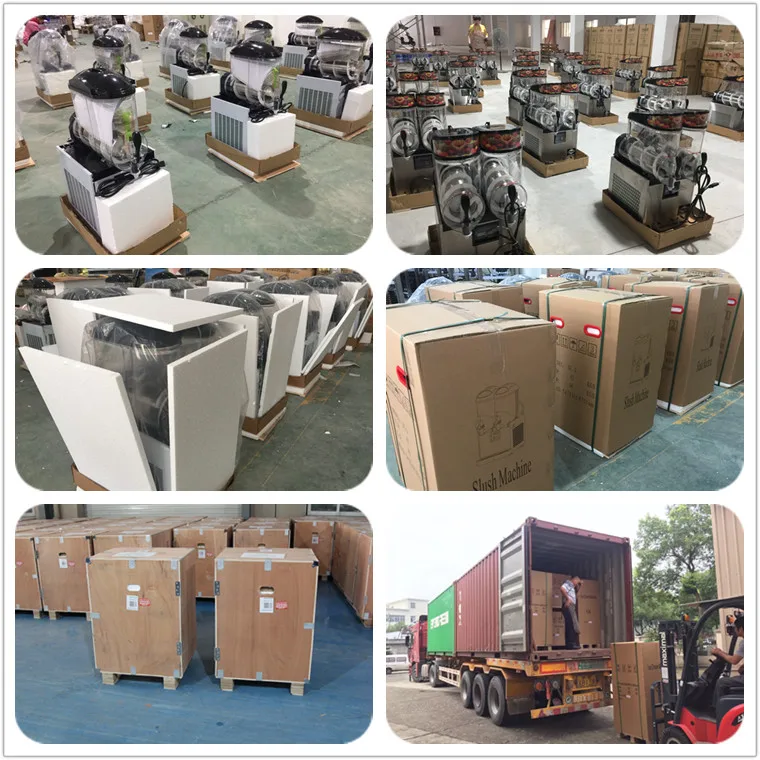 Three Flavors Soft Serve Machine Mini Soft Serve Ice Cream Machine With ...