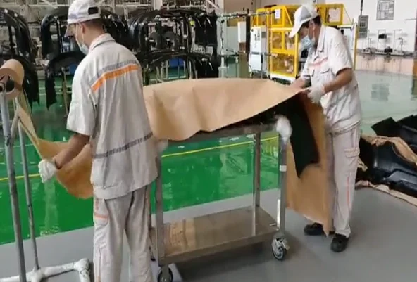 Protective Packaging Cohesive Kraft Paper Rolls For Wrapping Furniture ...