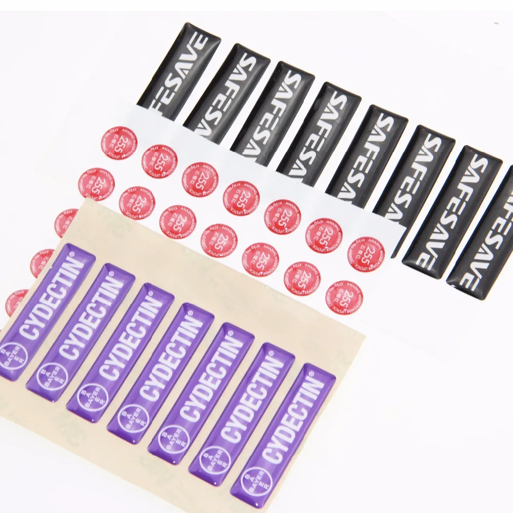 Custom Epoxy Resin Labels Self-adhesive Dome Sticker 3d Waterproof ...