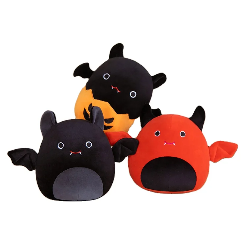 Dark Series Plush Bat Toy Pentacle Moon Bat Pumpkin Doll Stuffed Gothic ...