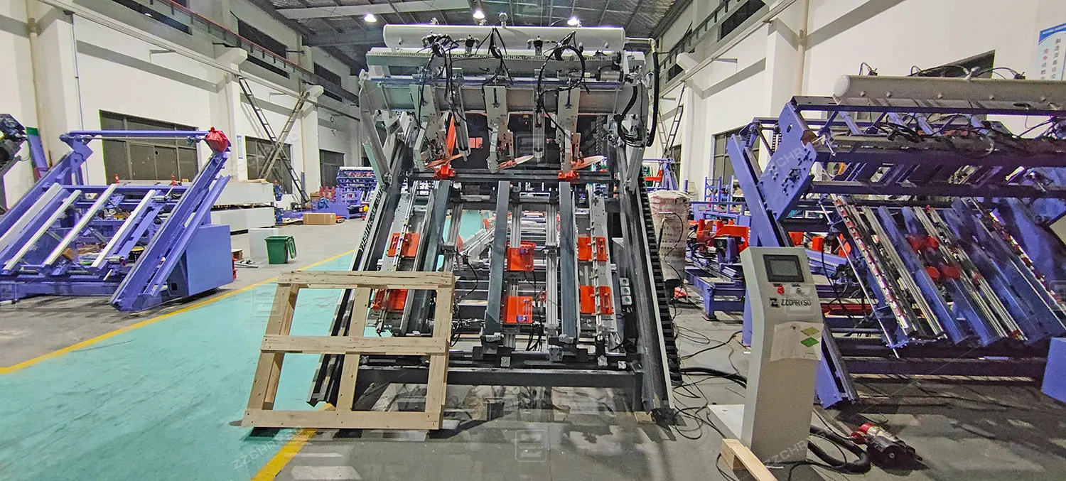 Wooden Pallet Nailer Automatic Wood Pallet Nailing Machine Production ...