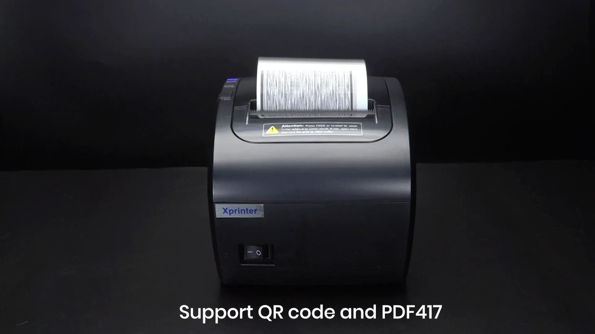 Xprinter Xp-q838l Custom Thermal Printer 80mm 203dpi High Resolution ...