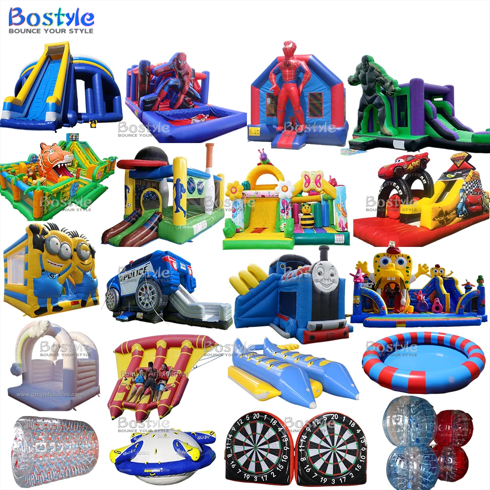 New Design Kids Amusement Park Inflatable Bouncy Castle Inflatable Fun ...