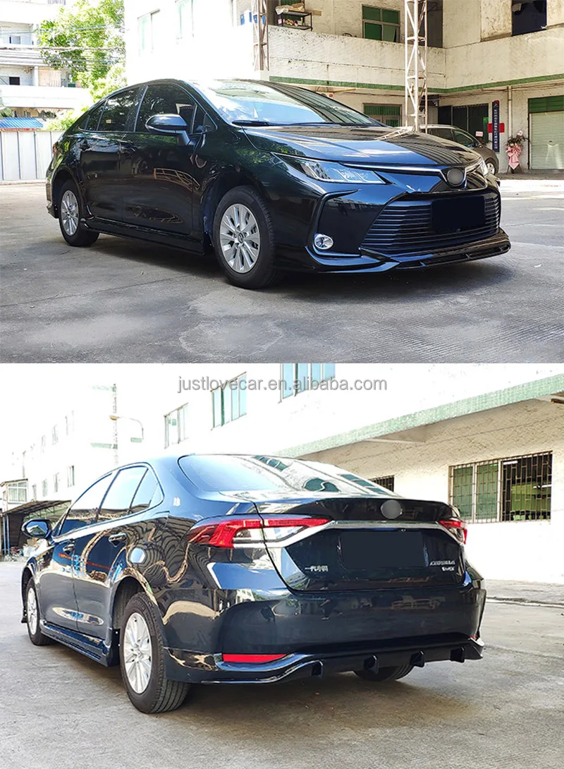 2019-2021 Toyota Corolla Altis Body Kit - Front & Rear Bumpers