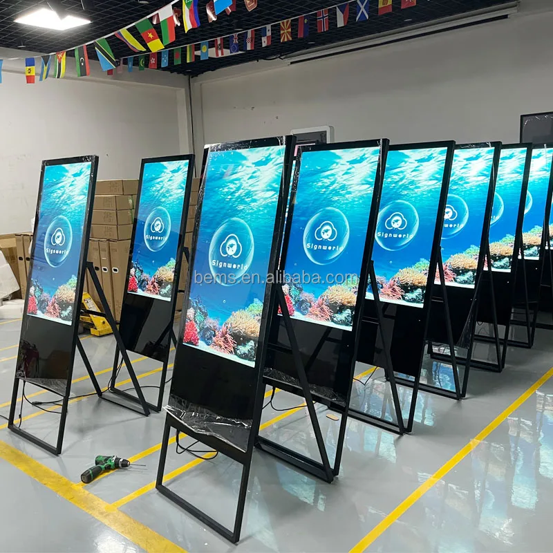 32/43/49/55 Inch Advertising Screens - Touch Android Monitors