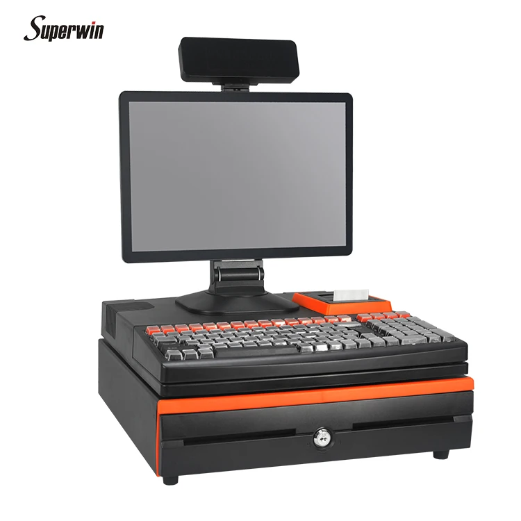 Superwin Billing Machine - 15 Inch Pos+systems Cash Register