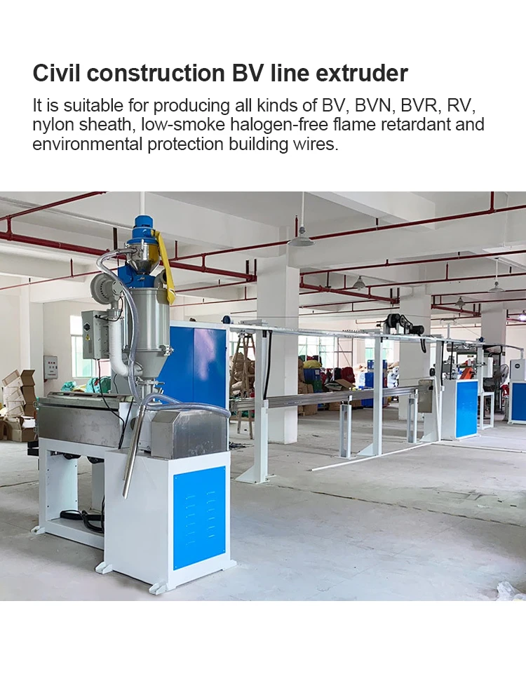 Pvc Wire Extruder For Pvc/pe/pp/pa/pu And Other Insulating Materials ...