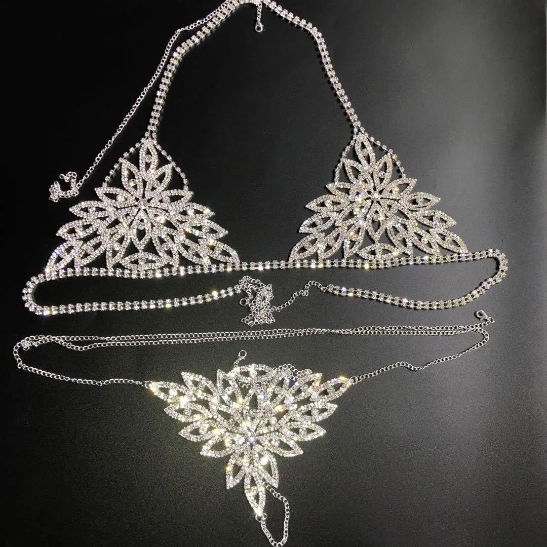 Sexy Rhinestone Body Chain - Perfect for Party & Engagement