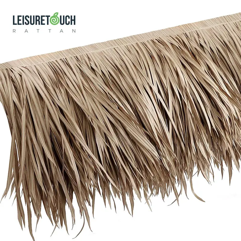 Thatched Artificial Plastic Dry Waterproof Grass Uv Protected Palm ...