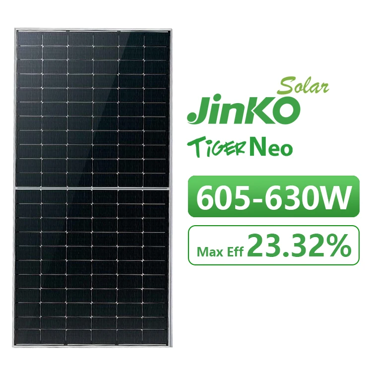 jinko tiger neo n-type bifacial solar panel 605w 610w 615w 620w 625w ...
