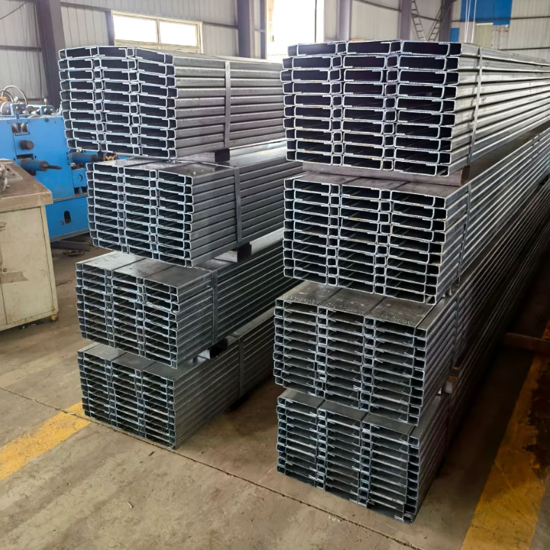 Perforated Z Channel Steel Cold Rolled Steel Structure Galvanized Roof ...