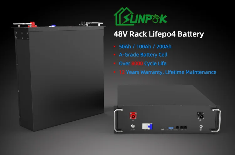 48V 200ah Lifepo4 Battery Pack - 6500+ Cycles for Solar