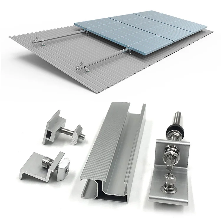 Solar Panel Aluminum Alloy Mounting Rail For Pv Tile Roof Solar ...