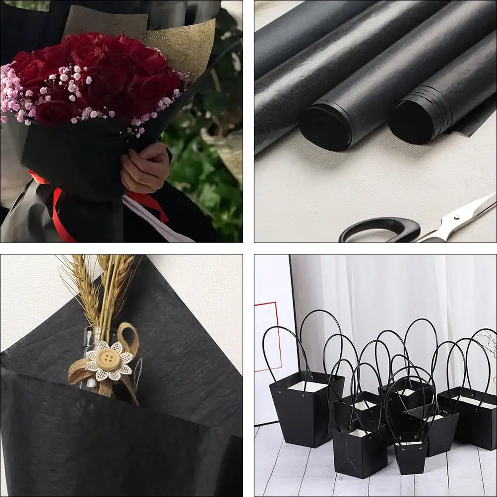 Customizable Black Kraft Paper Roll Recyclable Paper Very Suitable For ...