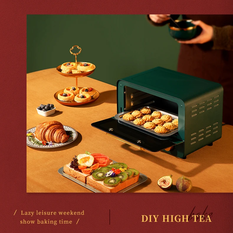 Nes 12l Small Portable Kitchen Steam Toaster Electric Ovens Mini Oven ...