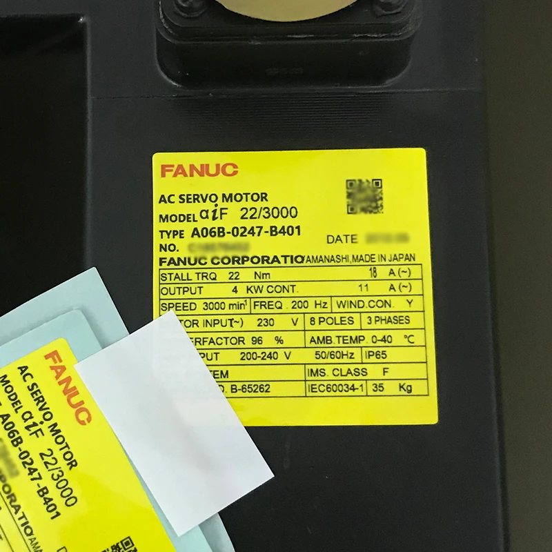 FANUC A06B-0247-B401 AC Servo Motor Spare parts supplier| Alibaba.com