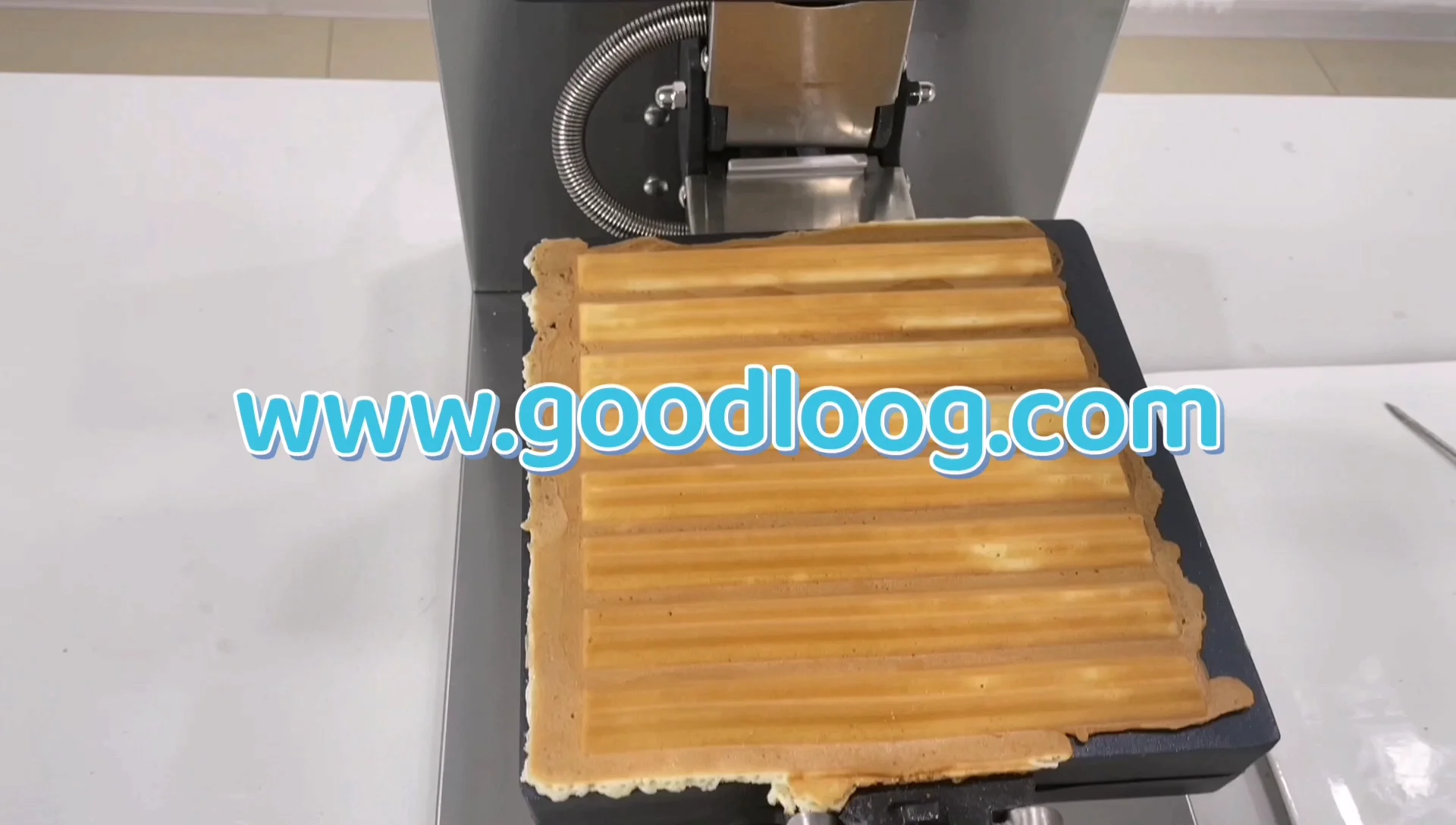 Interchangeable Plate Commercial Waffle Maker Churros With Digital ...