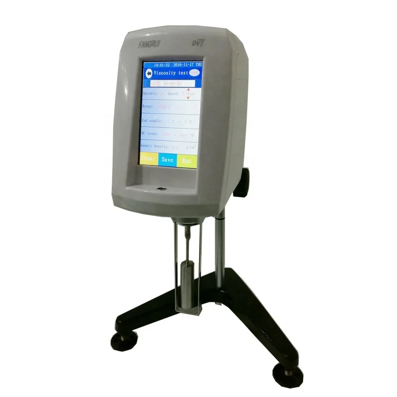 Liquid Brookfield Rotational Viscometer, Digital Viscometer Rotary ...