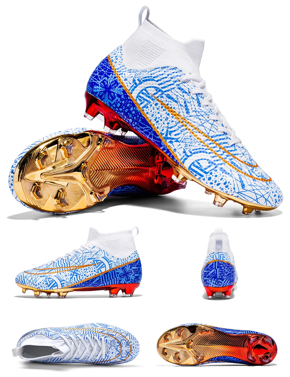 Boots,Crampon Guayos Chimpunes Pupos Godasse Tacos Futbol Fg Spikes ...