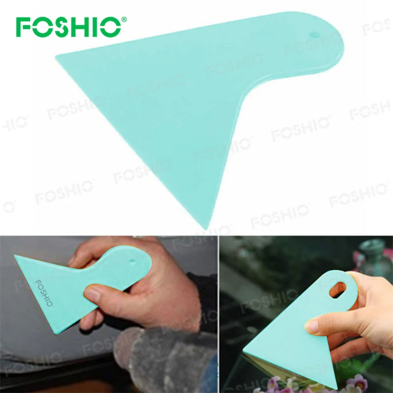 Foshio Customize Logo Car Vinyl Wrap Tint Plastic Triangle Squeegee ...