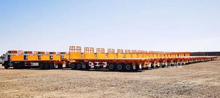 Double 40ft Container Interlink Trailer for Sale - Strong & Versatile