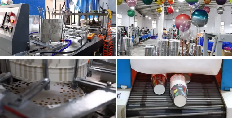 Happy Birthday Themed Balloon Banner Balloon Rain Curtain Birthday ...