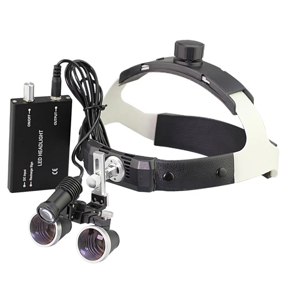 Dental magnifying lens light, surgical laboratory medical magnifying ...