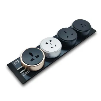 Universal Multi Smart Office Desk Power Track System Electric Socket ...