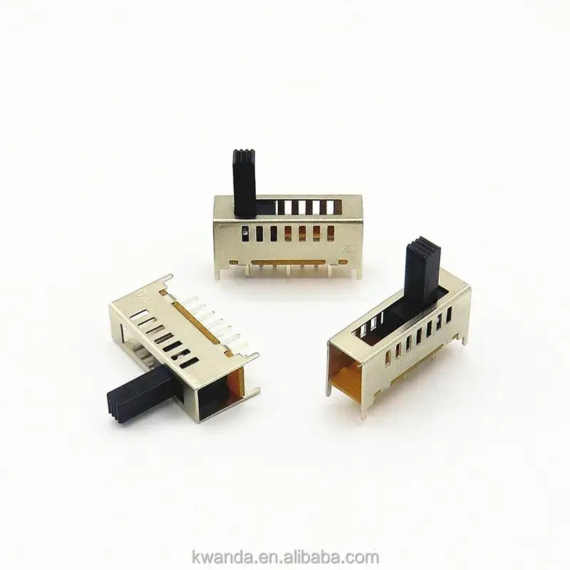 7 Position 14 Pin Slide Switch 2p7t 26.5x8.2x14.7 Mm 0.3a 50v Dc ...