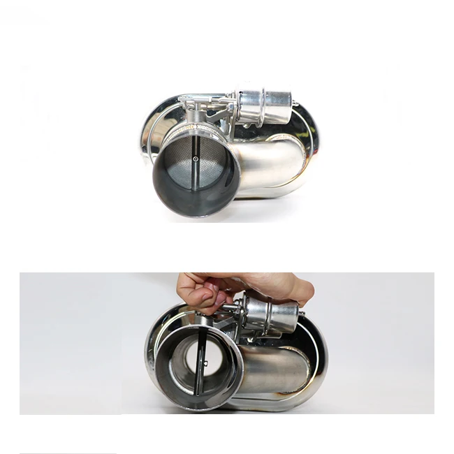 Stainless Steel Exhaust Muffler With Vacuum Exhaust Cutout Control ...