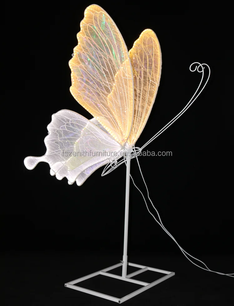 Wedding Butterfly Decorations - Large LED Butterfly Lamps