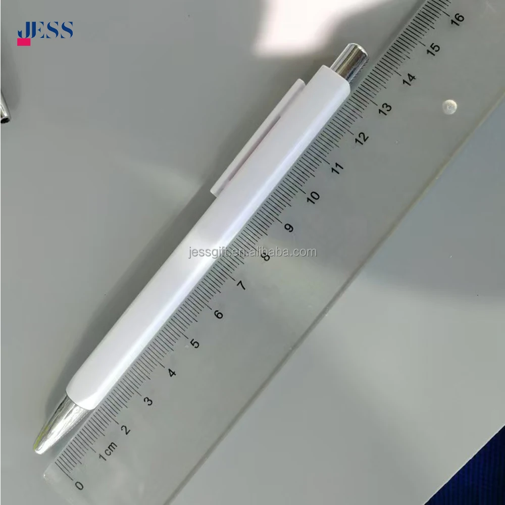 Hot Popular Square Shaped Ballpoint Pen Plastic Click Ball Pen with ...
