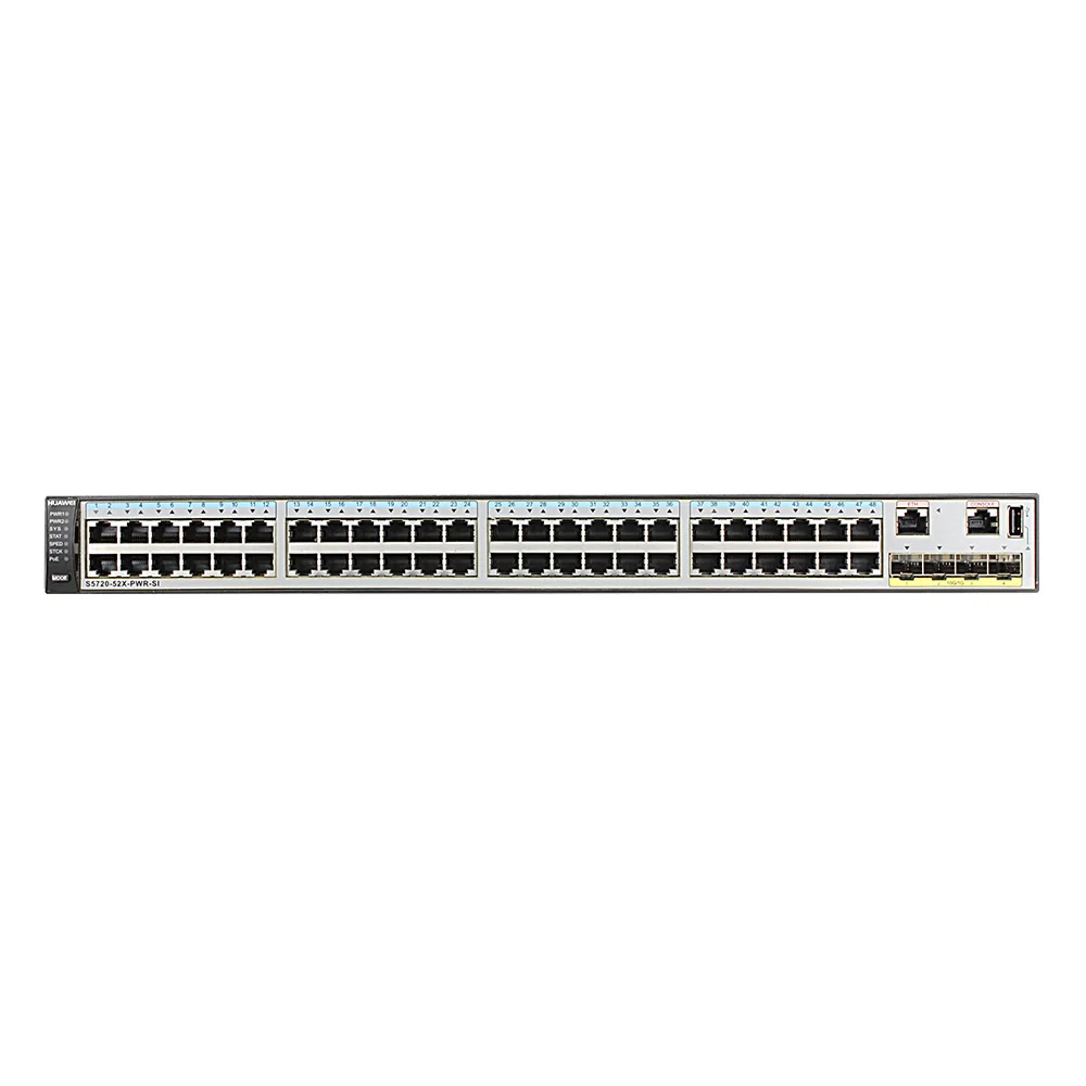 48 Ports Gigabit Network Switches S5720 52x Pwr Si Ac Huawel 10gb ...