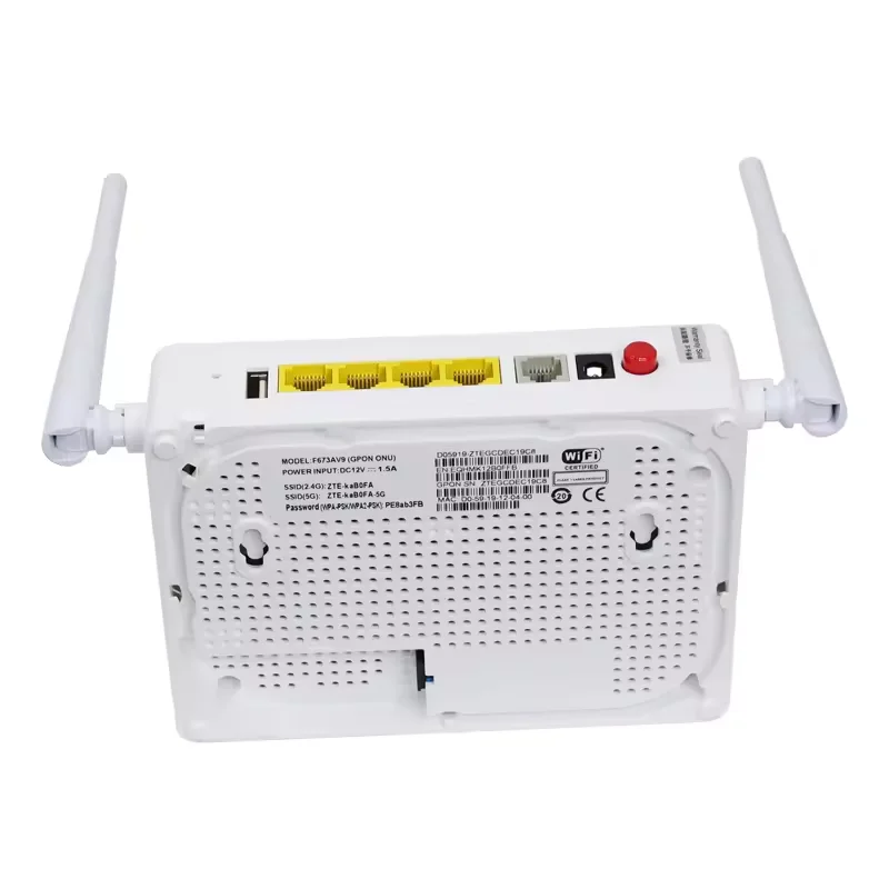 ONU GPON F670L ONU ONT Dual Band Router 4GE +1 Port GPON ONT 2.4G /5G ...