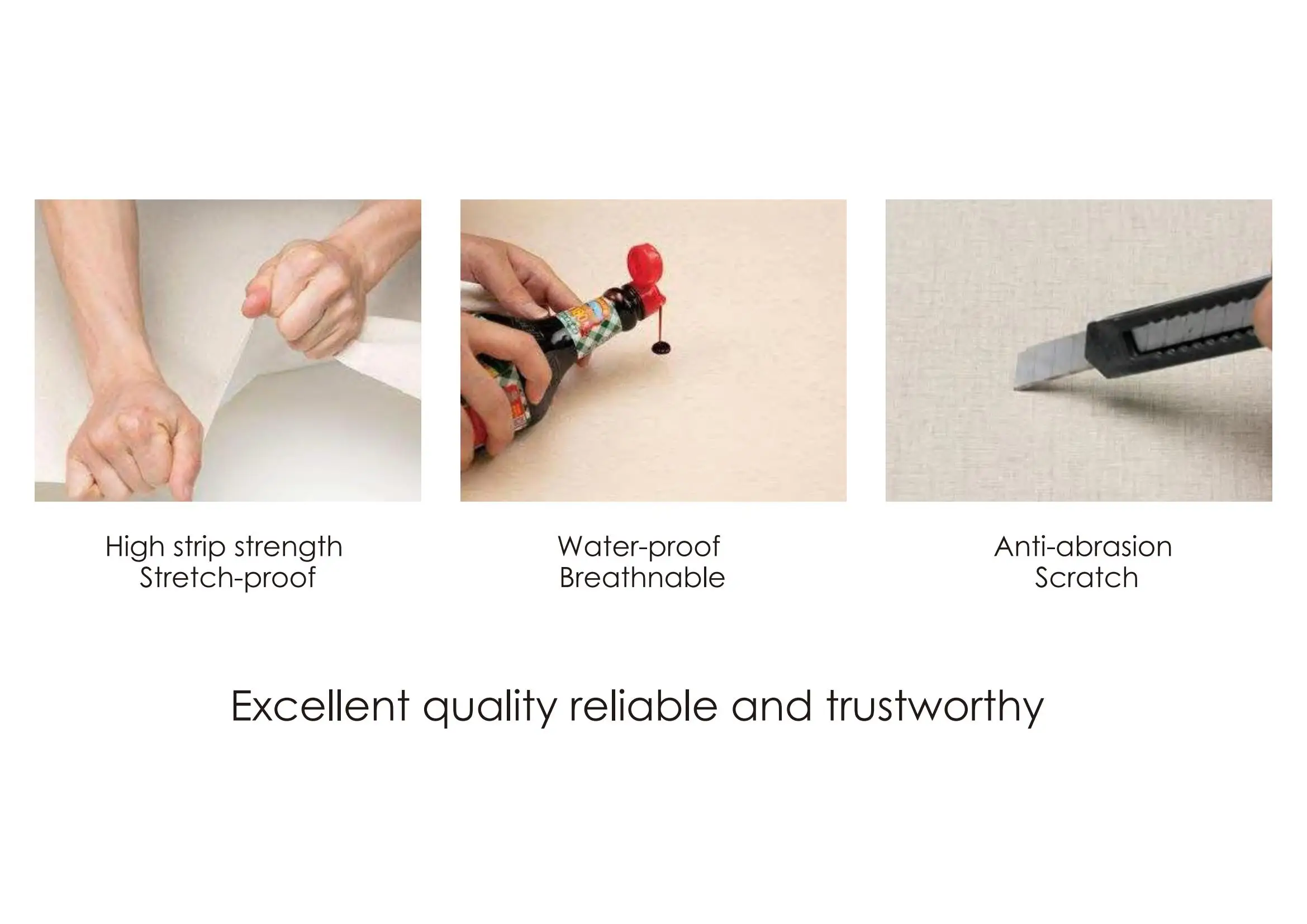 Astm E84 Class A Fire Retardant Moisture-proof Modern Stripes & Plaid ...