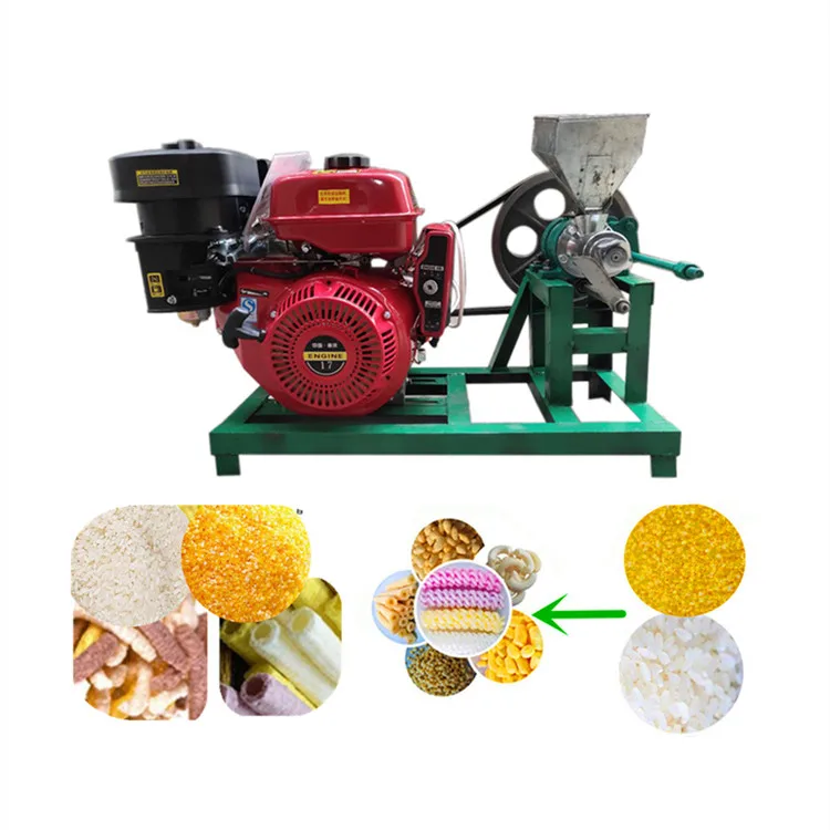 Delicious Grain Puffed Extruder Cereal Snack Food Extruder - Buy Rice ...