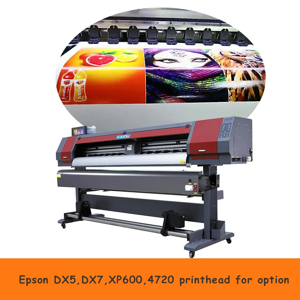 1.6m/1.8m Flex Banner Large Format Eco Solvent Printer 6ft Sublimation ...