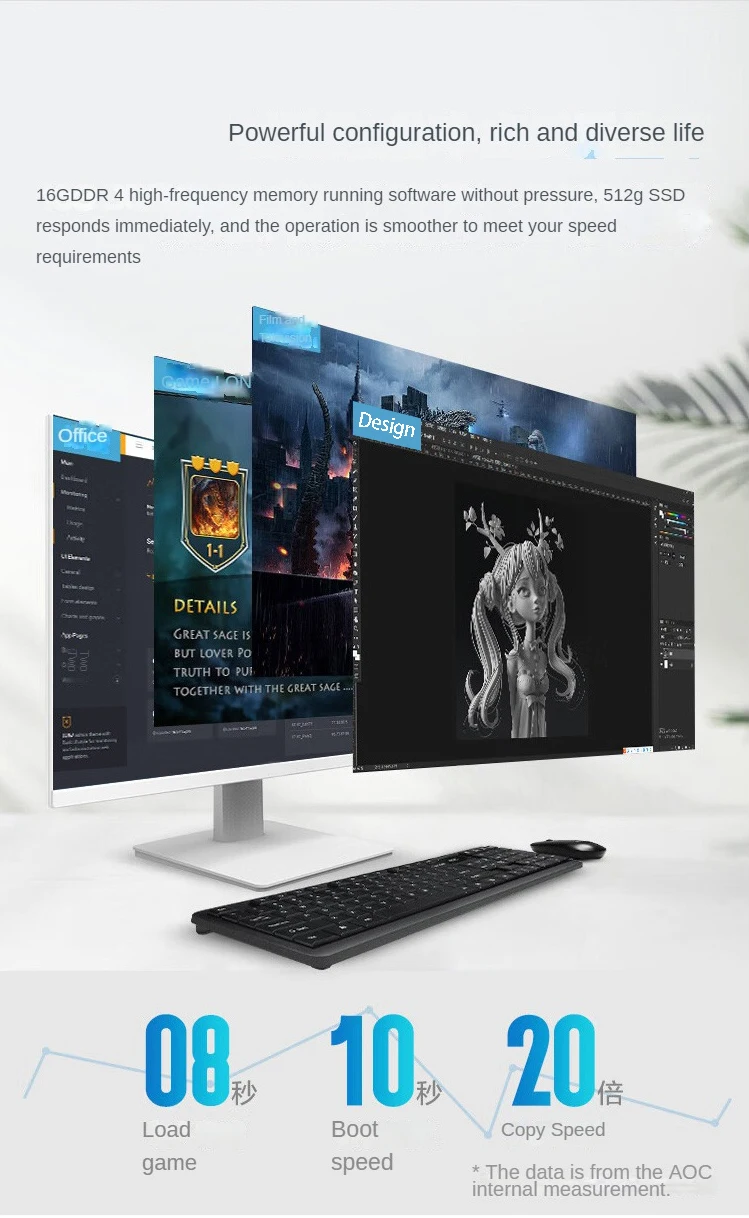 27 " Core I3 I5 I7 Business Aio Cheap Laptop Monoblock Desktop Computer ...